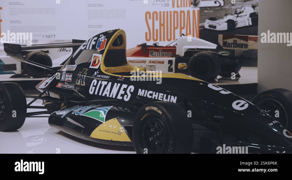 Formula Campus Car by Renault and Elf At the Grand Prix Museum Stock ...