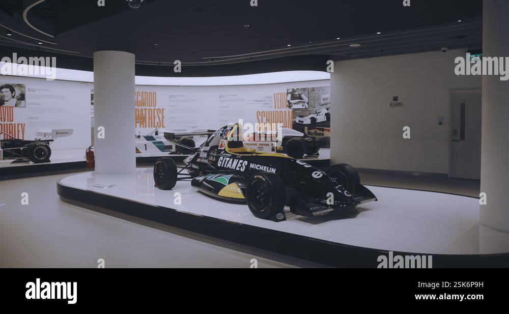 Formula Campus Car by Renault and Elf At the Grand Prix Museum Stock ...