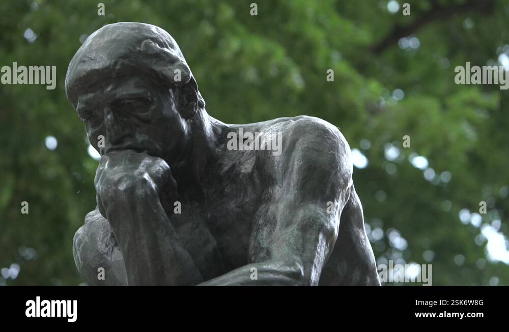 Thinking man statue Stock Videos & Footage - HD and 4K Video Clips - Alamy
