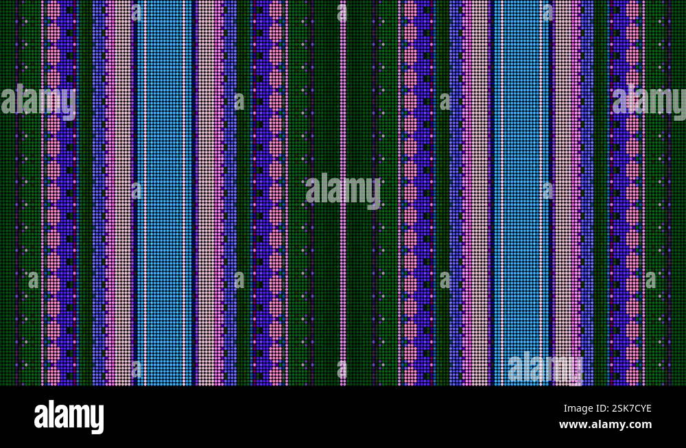 VHS-Style Screen Distortion: Vintage Glitch Effects and Analog Video ...