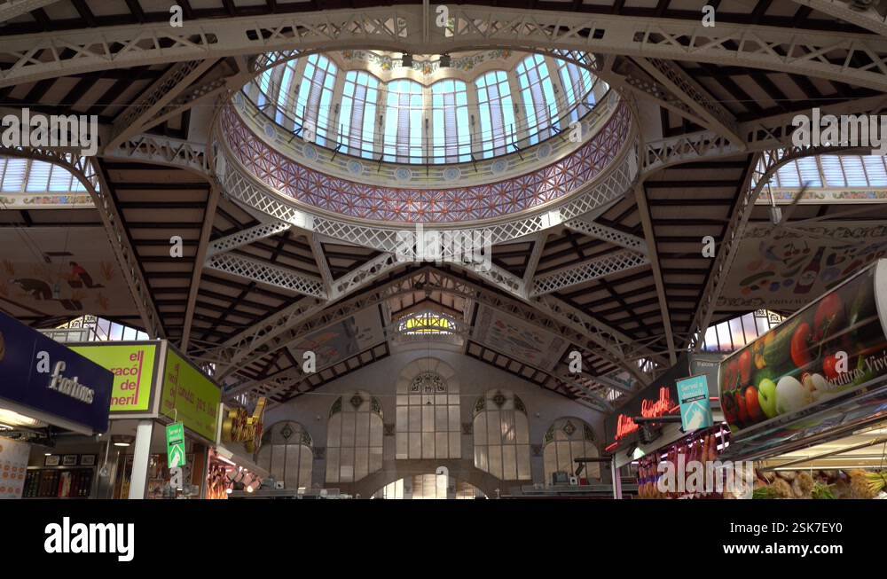 architecture building of food market landmark tourist destination Stock ...