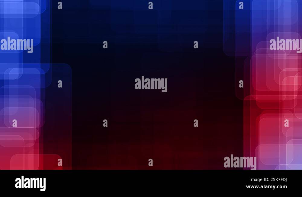 Layered design depth and glass effect with transparent rectangles in a ...