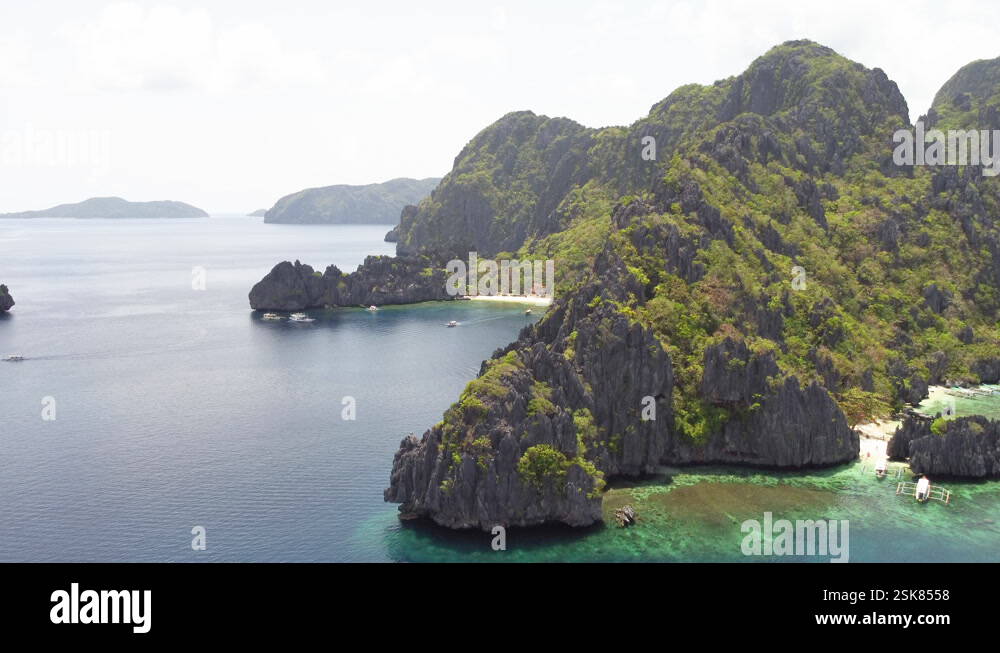 Beautiful summer destination, Palawan Philippines island vacation Stock ...
