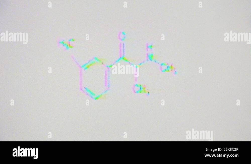 Analog Tv Glitch 3 MMC Chemical Formula Static Noise Texture. Animation ...