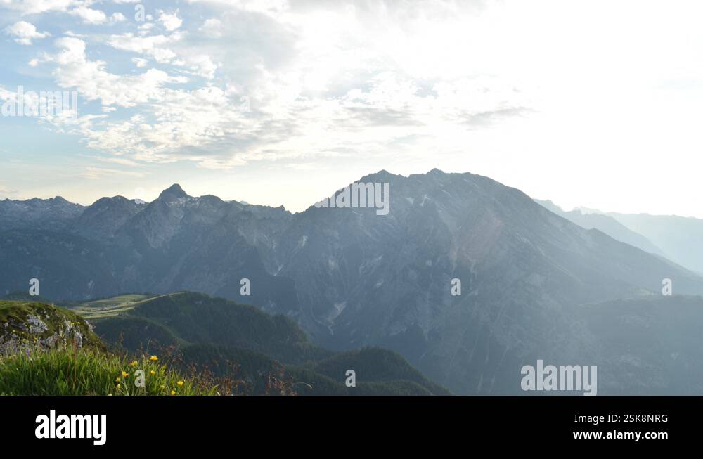 Berchtesgaden panorama with watzmann mountain Stock Videos & Footage ...