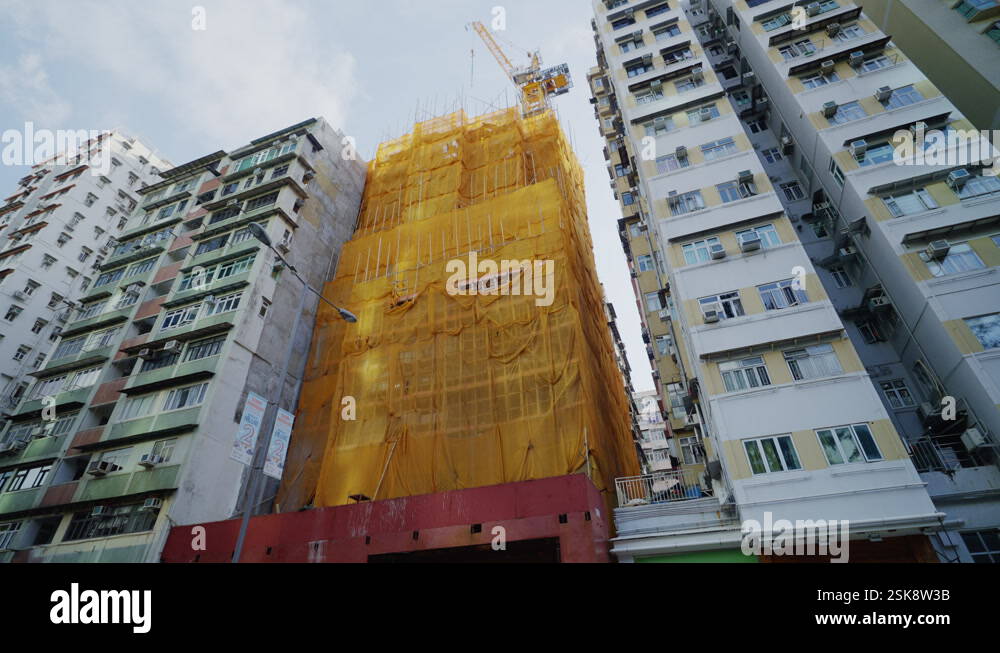 Net mesh building construction site netting Stock Videos & Footage - HD ...