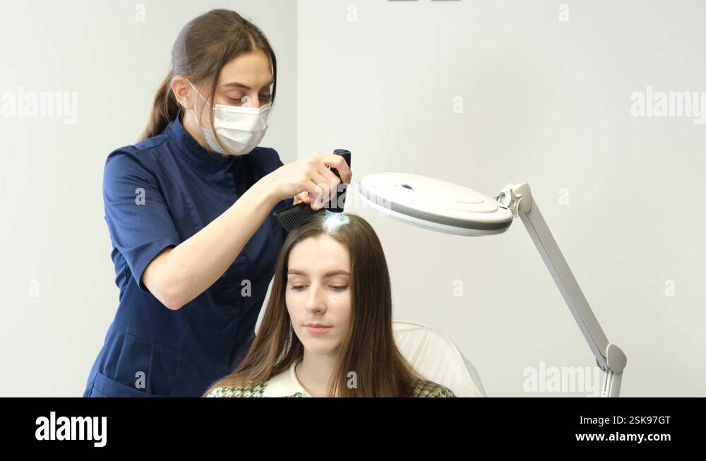 Diagnostic complex for microscopic examination of hair and skin of the ...