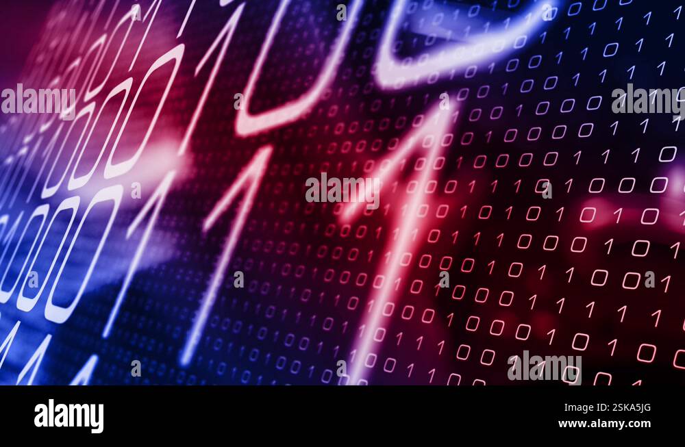 Visualizing the binary world motion backgrounds that bring binary code to life Stock Video ...