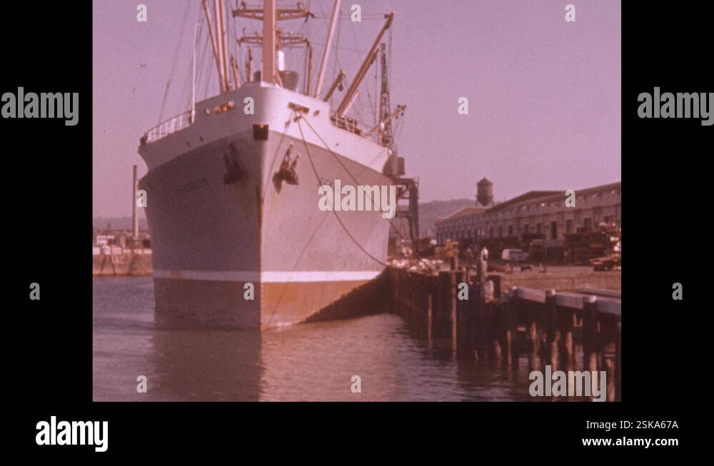 1960s cargo ship Stock Videos & Footage - HD and 4K Video Clips - Alamy