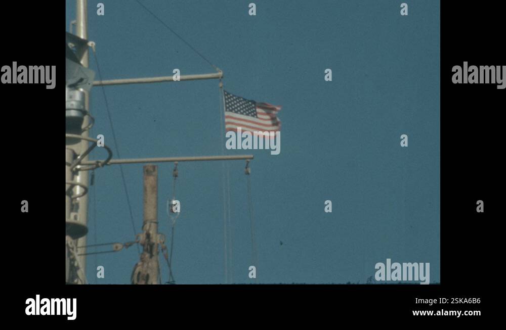 American flag on mast Stock Videos & Footage - HD and 4K Video Clips ...