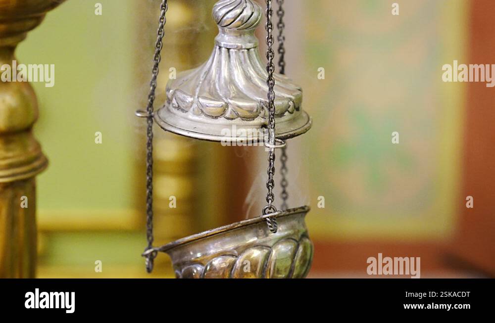 The censer is a sacred attribute used in religious ceremonies Stock ...
