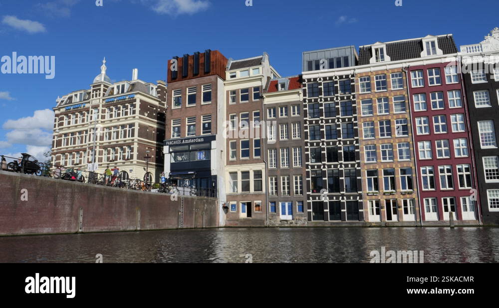 Heritage Architecture: The Iconic Buildings of Amsterdam Stock Video ...