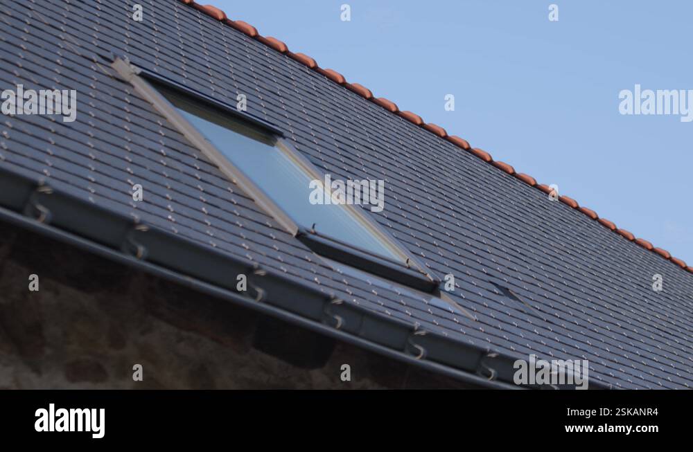 Structure of a slate roof Stock Videos & Footage - HD and 4K Video ...