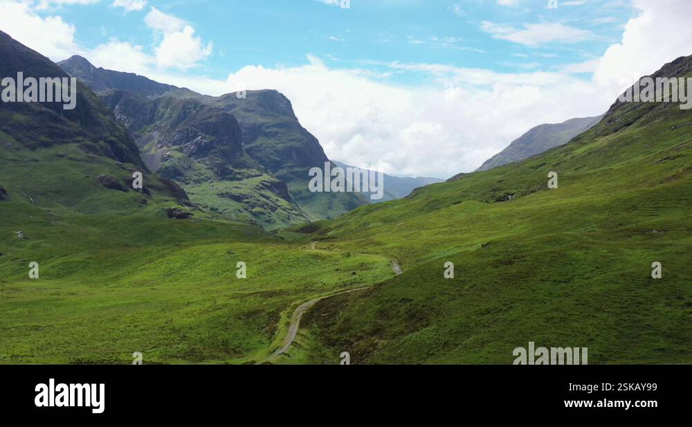 Glen coe aerial Stock Videos & Footage - HD and 4K Video Clips - Alamy