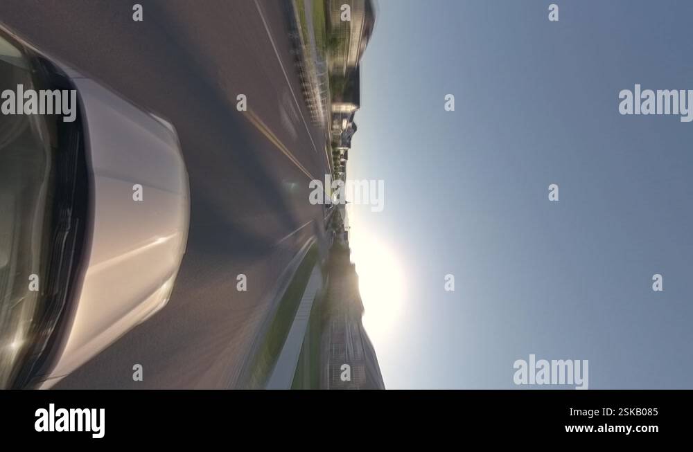 Saratoga Springs LDS Temple - driving point of view spinning hyper ...