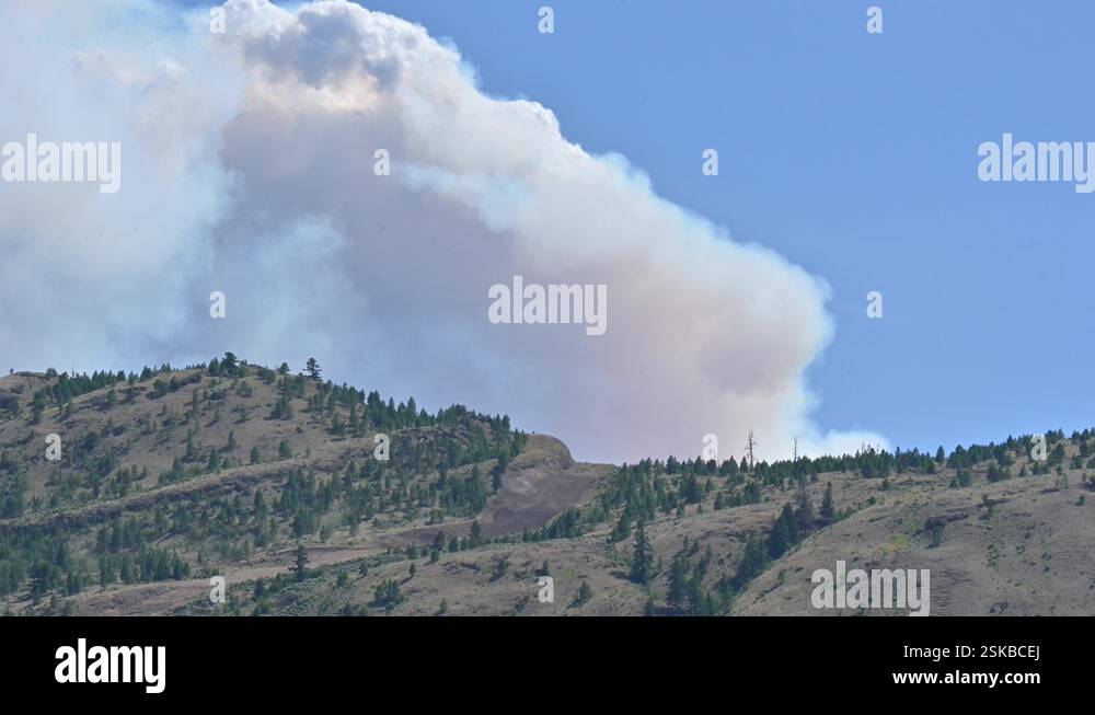 Ross Moore Lake Wildfire Smoke's Transformation of Kamloops Skyline: A ...
