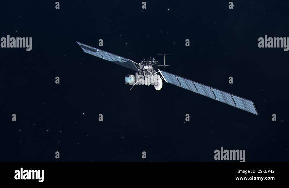 The Philae Lander Seperating from the Rosetta Space Probe Stock Video ...