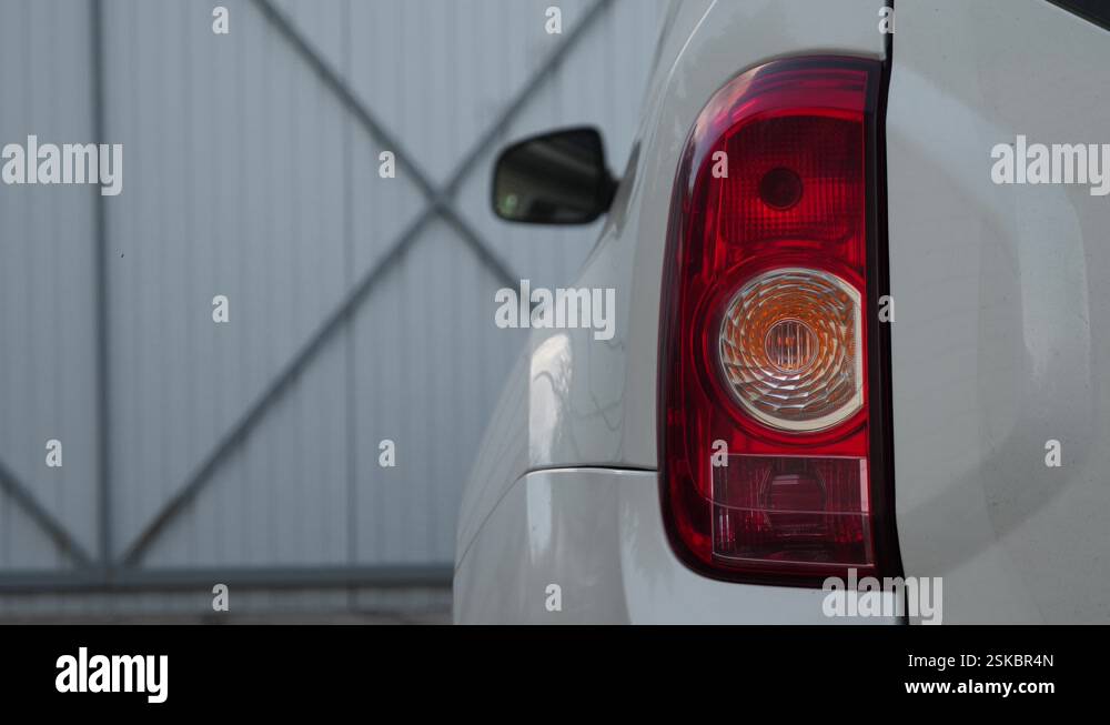 Alarm and turn light blinking Stock Video Footage - Alamy