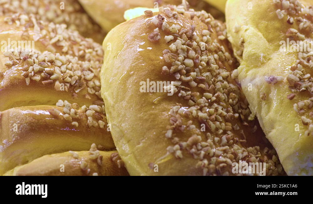 A Close-Up of Delectable Sweet Treats in a Bakery Shop Stock Video ...