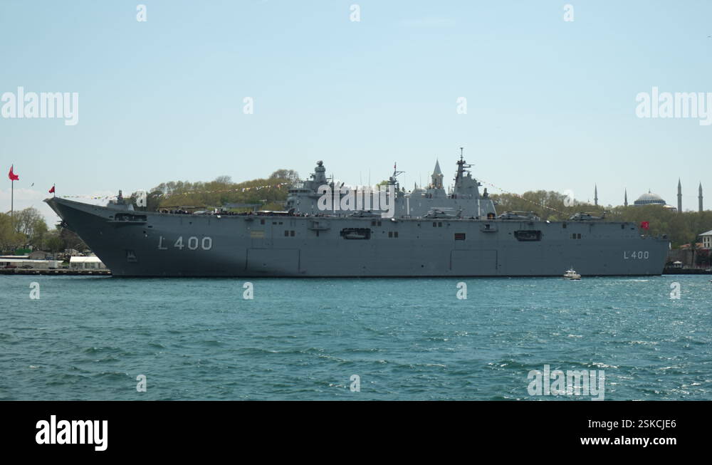 L400 is the new Turkish Navies giant drone and helicopter carrier ship ...