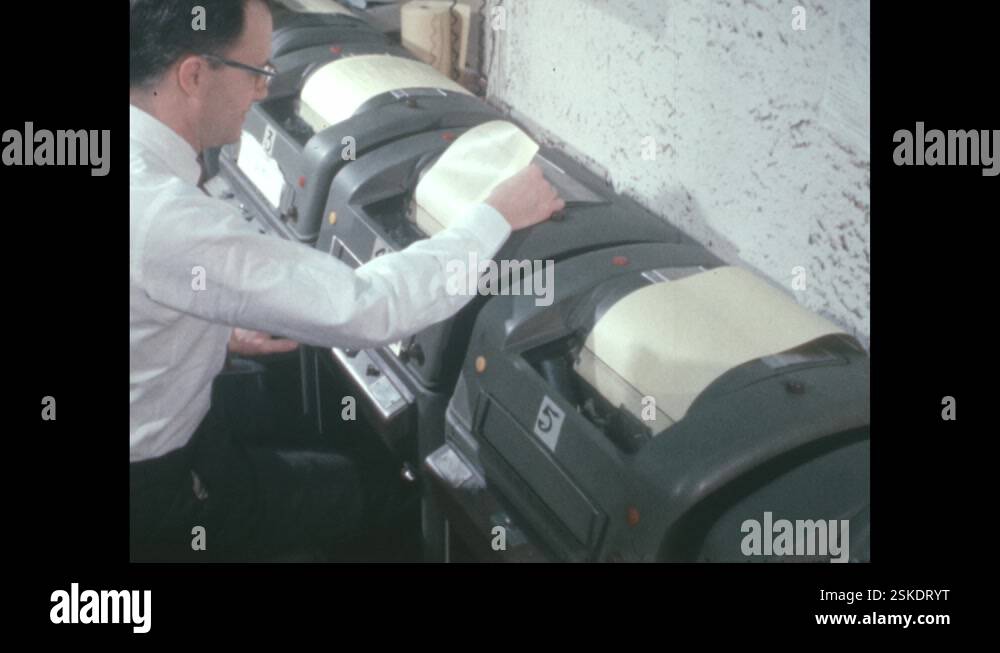 Teletype paper Stock Videos & Footage - HD and 4K Video Clips - Alamy