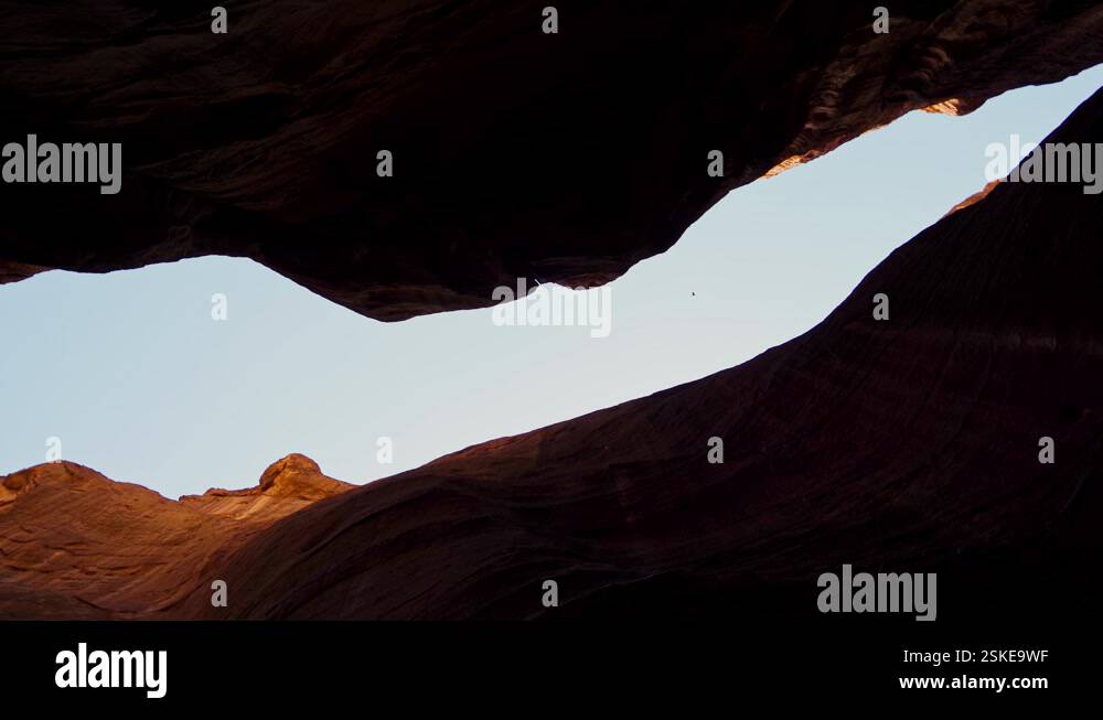4k, road through the Siq Gorge, the symbol of the city of Petra Wadi ...
