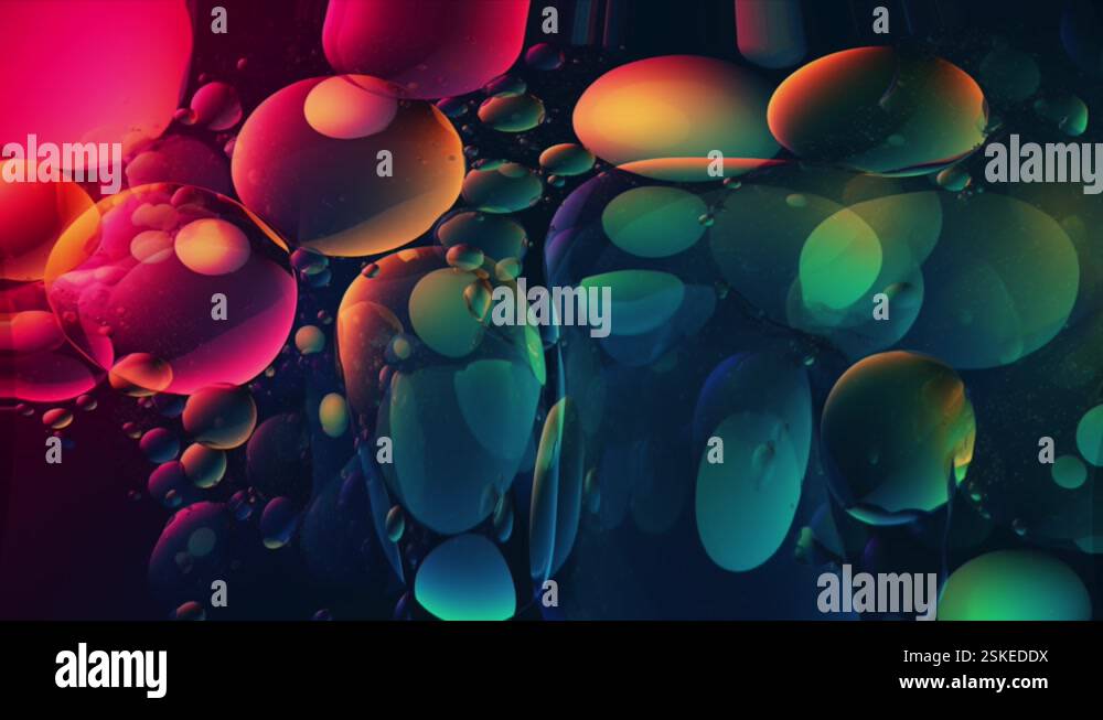 Colorful abstract liquid animation motion Stock Videos & Footage - HD ...