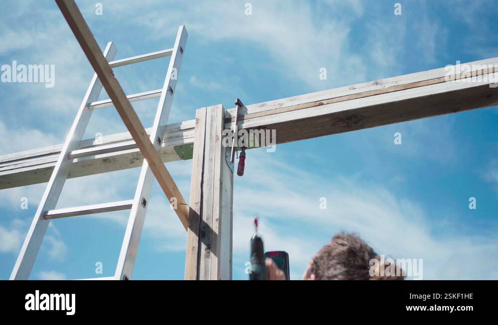 Man standing on steel beam Stock Videos & Footage - HD and 4K Video ...