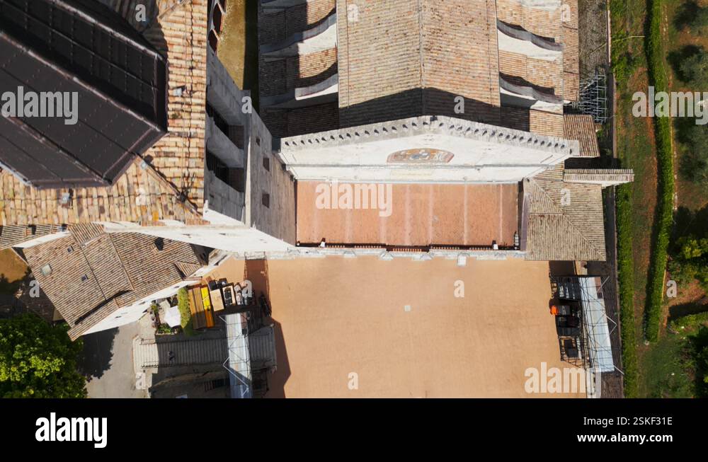 Overhead view courtyard cathedral Stock Videos & Footage - HD and 4K ...