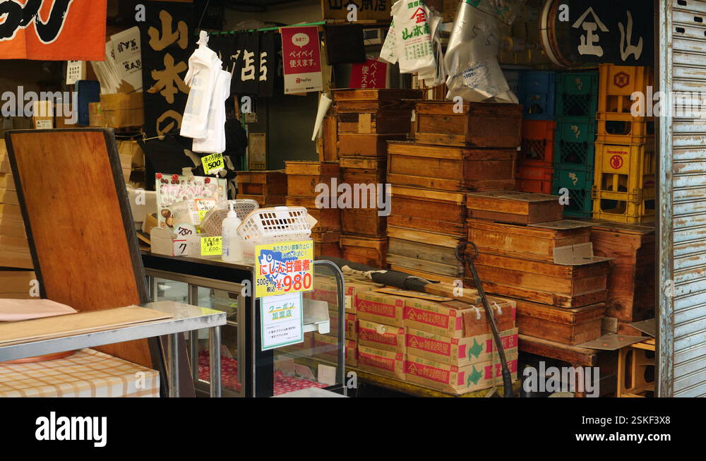 Wooden fish boxes Stock Videos & Footage - HD and 4K Video Clips - Alamy