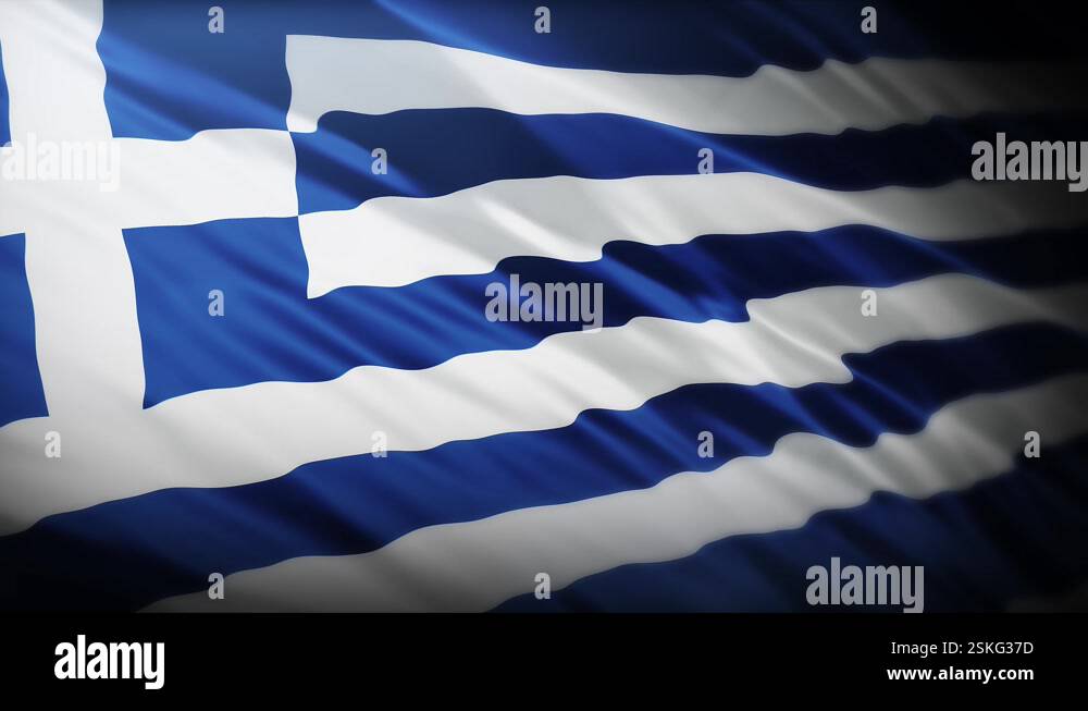 Flag of Greece, full screen in 4K high resolution Flag of Hellenic ...