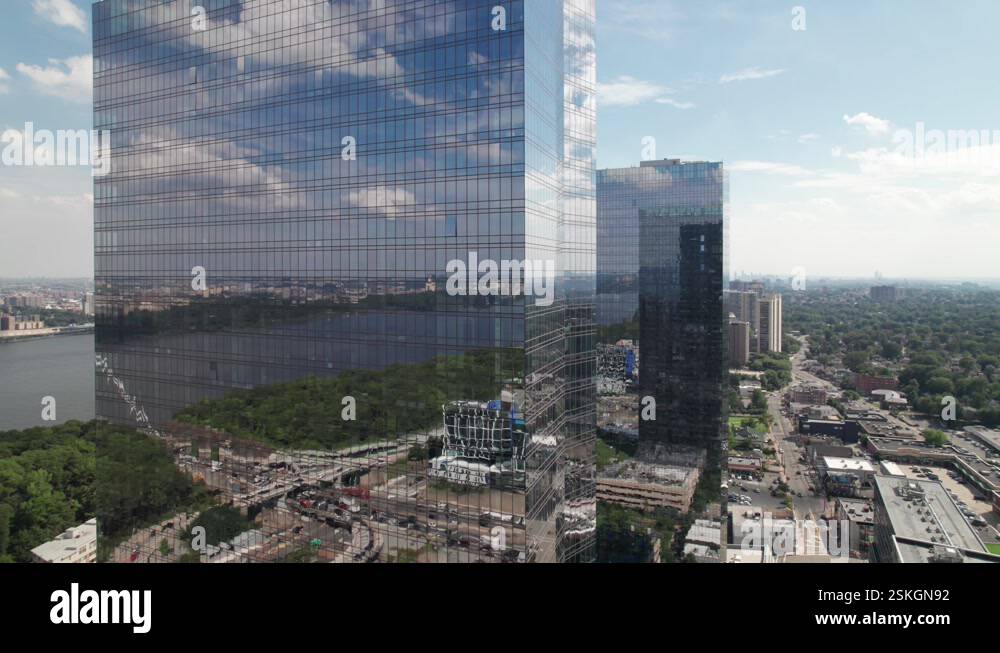 Reflective glass towers in Stock Videos & Footage - HD and 4K Video ...