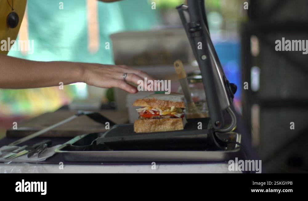 Hot panini Stock Videos & Footage - HD and 4K Video Clips - Alamy