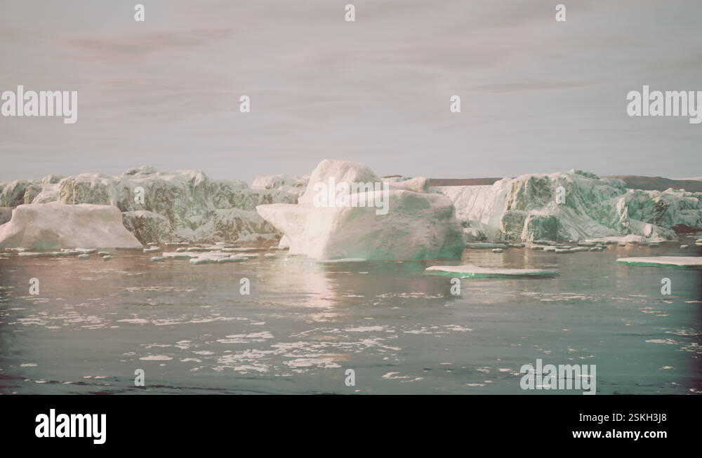 Ice floes and snow in a fjord Stock Videos & Footage - HD and 4K Video ...