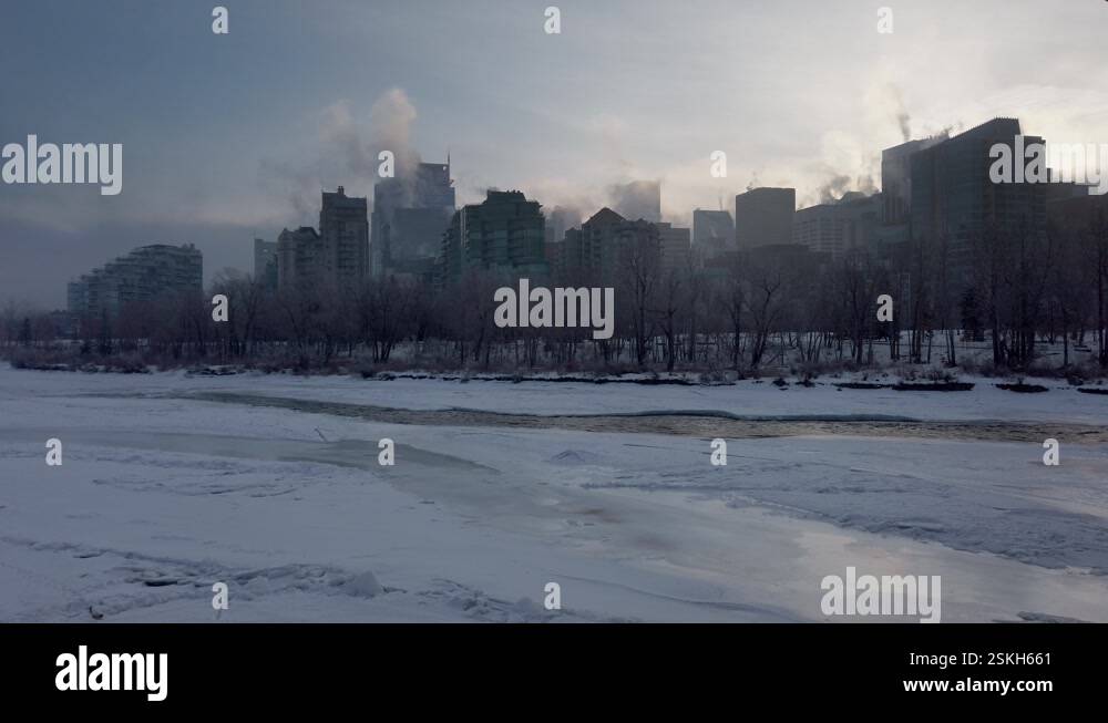 Cold frozen downtown skyscrapers Stock Videos & Footage - HD and 4K ...