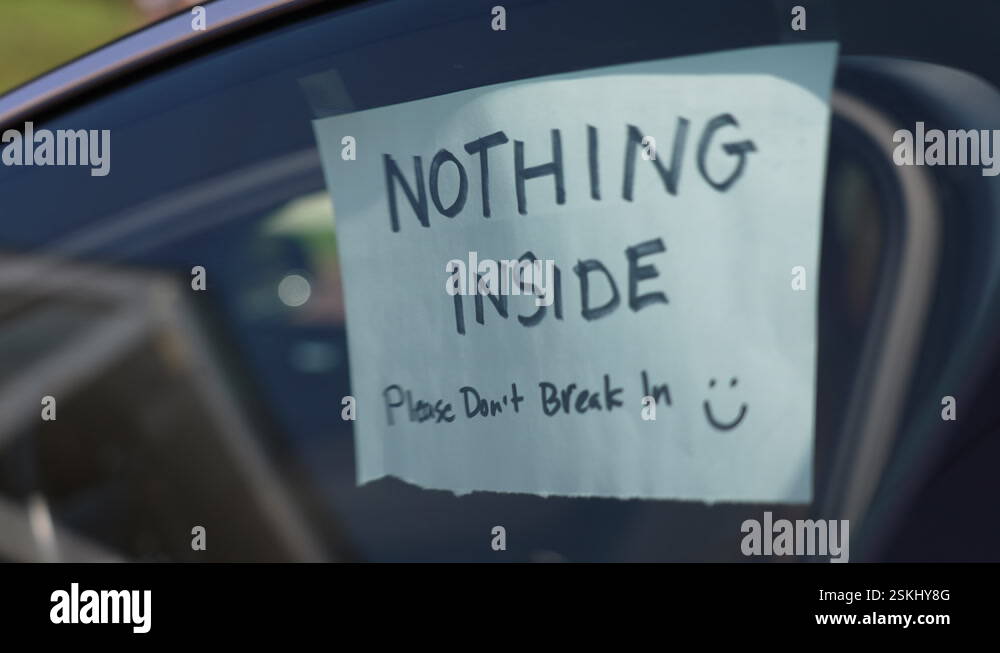 Crime deterrent sign Stock Videos & Footage - HD and 4K Video Clips - Alamy