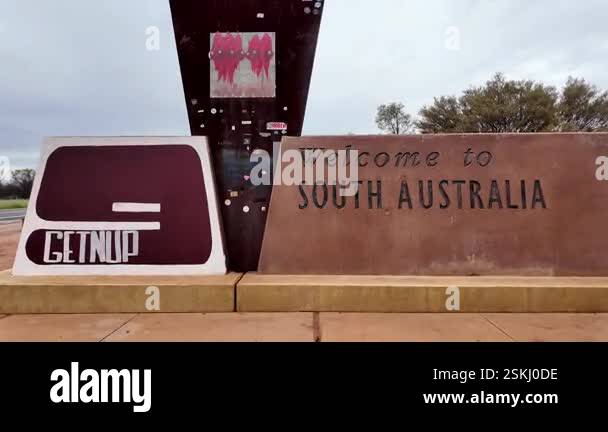 Welcome sign northern territory australia Stock Videos & Footage - HD ...