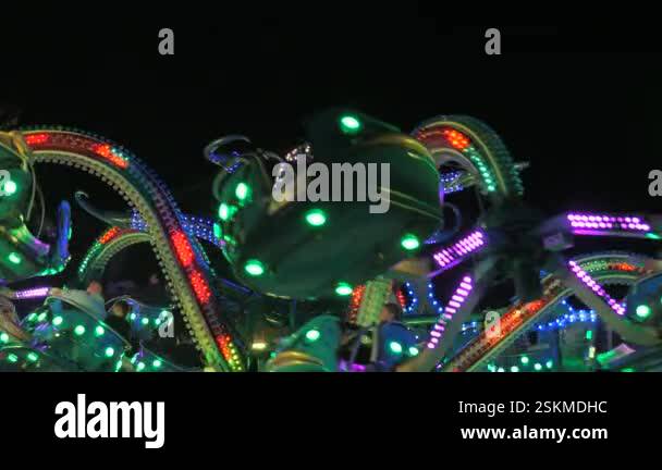 April 6, 2024 - Kehl, Germany: slow motion attraction in park of ...