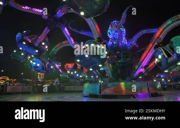 April 6, 2024 - Kehl, Germany: slow motion attraction in park of ...