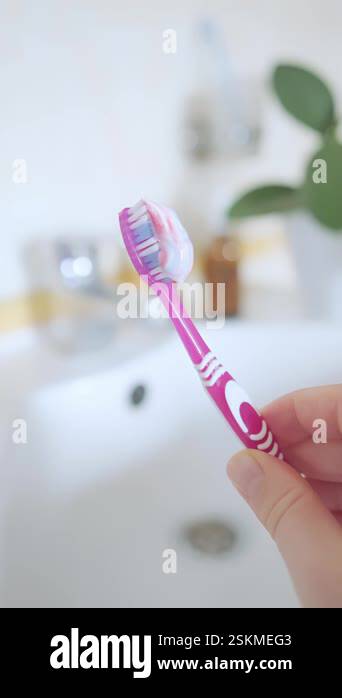 Toothpaste on a toothbrush contains natural salt, helps remove plaque ...