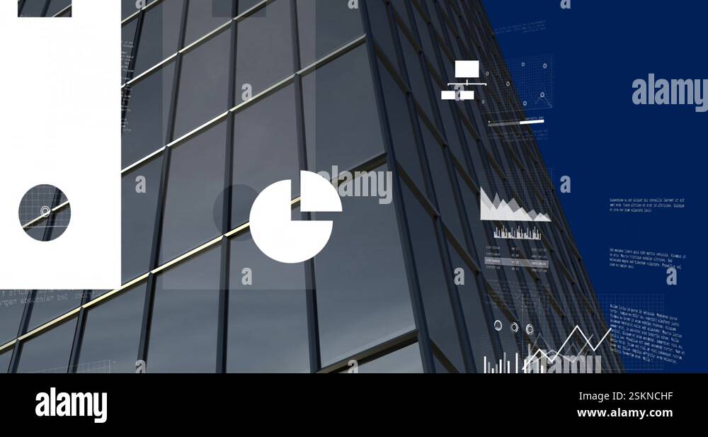 Animation multiple icons over modern Stock Videos & Footage - HD and 4K ...