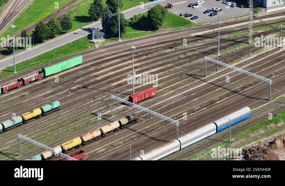 A railway line without train trains Stock Videos & Footage - HD and 4K ...