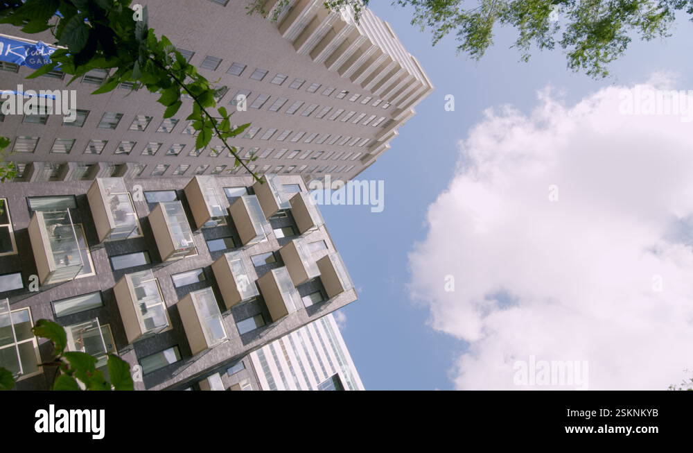 Vertical view rising residential property Stock Videos & Footage - HD ...