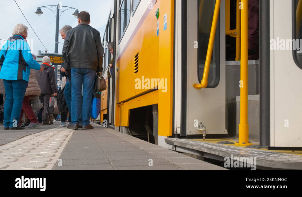 People entering tram Stock Videos & Footage - HD and 4K Video Clips - Alamy