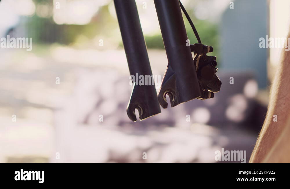 Person dismantling damaged bicycle wheel Stock Videos & Footage - HD ...