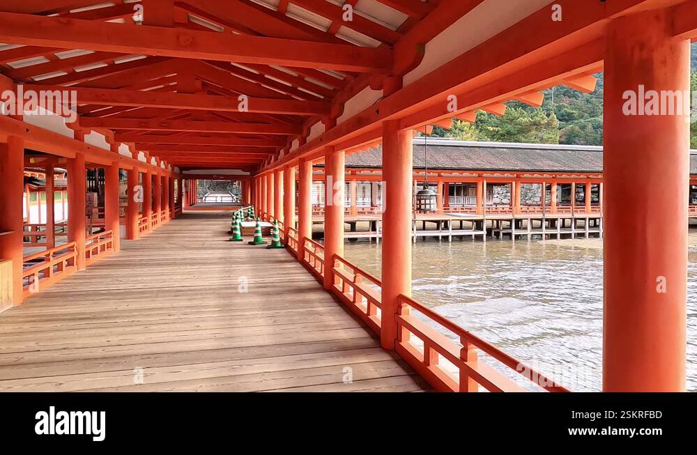 Beautiful Itsukushima Shrine is a Shinto shrine on the island of Stock ...