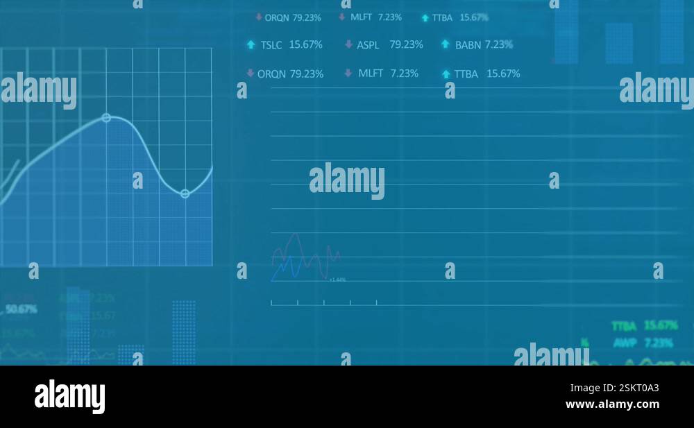 Animation graphs loading circles trading Stock Videos & Footage - HD ...