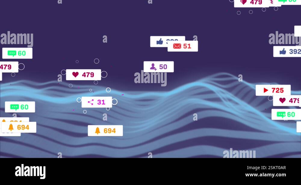 Animation dynamic wave pattern over Stock Videos & Footage - HD and 4K Video Clips - Alamy