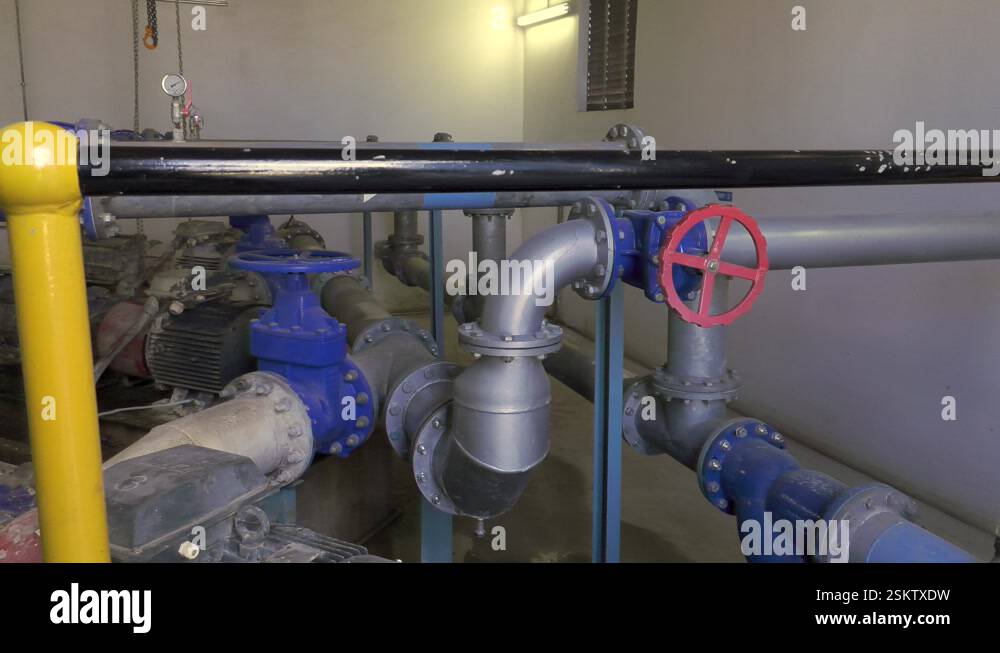 Equipment inside pumping station Stock Videos & Footage - HD and 4K ...