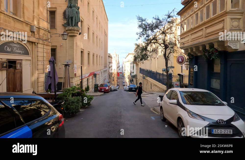 Valetta street view Stock Videos & Footage - HD and 4K Video Clips - Alamy
